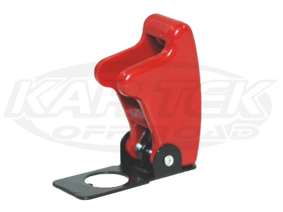 Lever Switch Guards Red - Kartek Off-Road