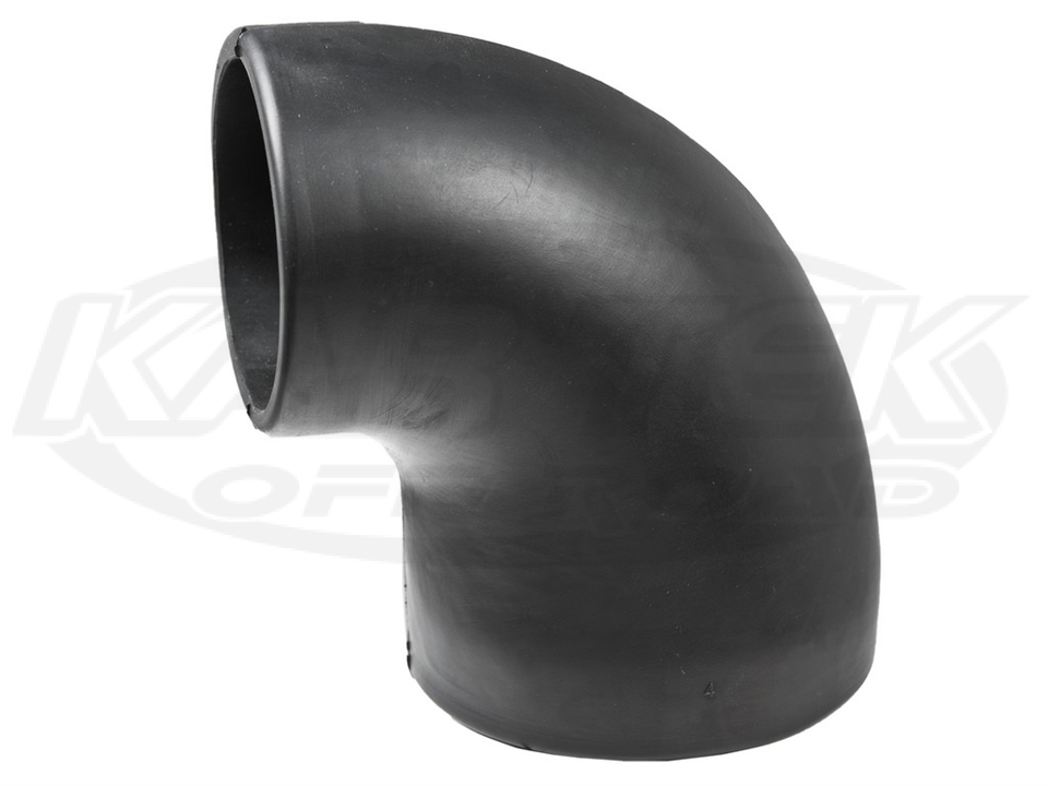 Mission Rubber Black 90 Degree Elbow Intake Hose 4" Inside Diameter To ...