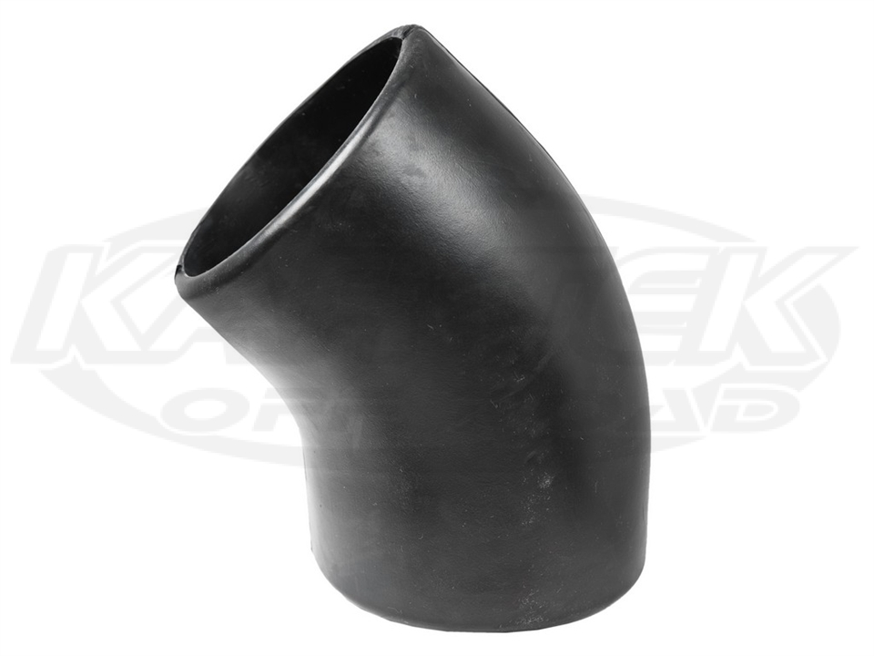 Mission Rubber Hard Black 45 Degree Elbow Intake Hose 2-1/4" Inside ...