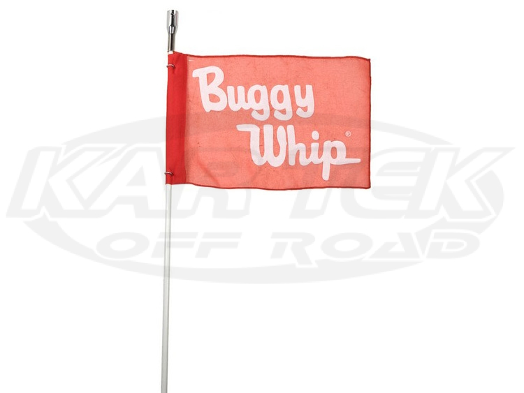 Buggy Whip 5 Foot Tall White Fiberglass Whip Antenna With Socket For ...