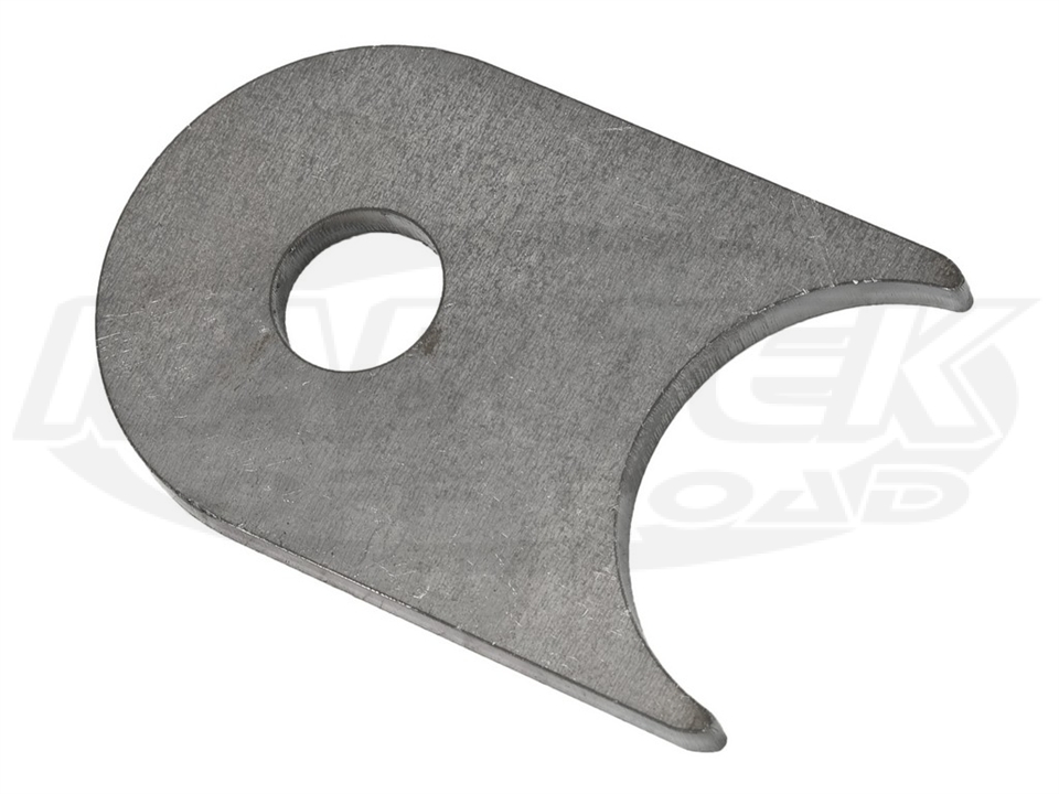 Chromoly Bushing Radius Tabs 1/2 Hole, 1-3/8" SF, 1-1/2" Tube, Single ...