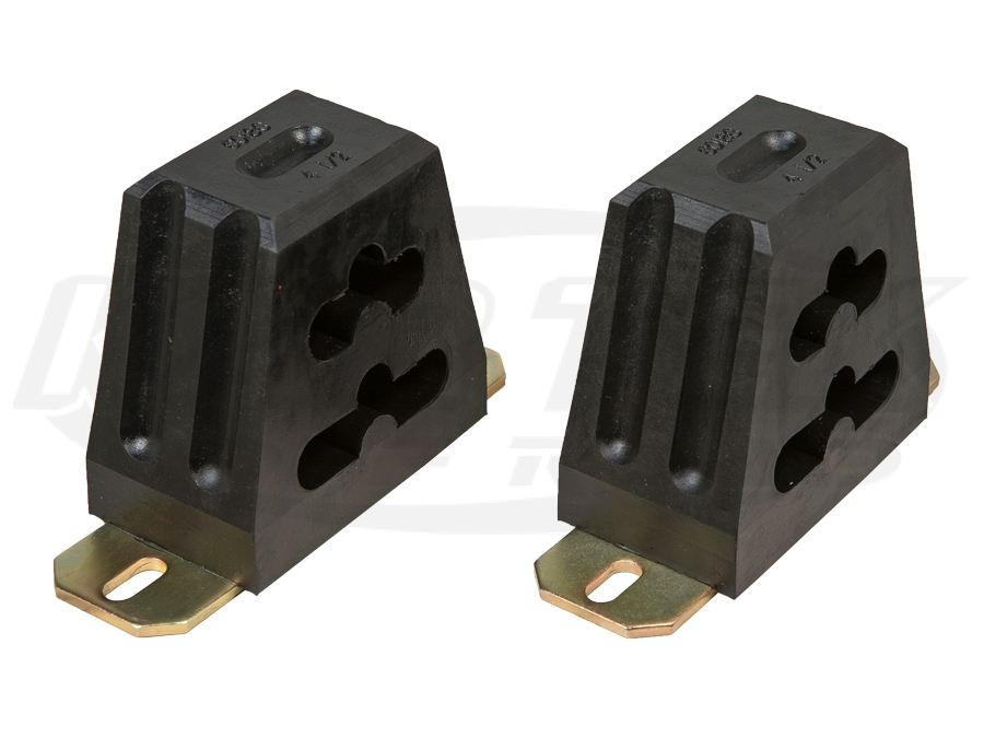 Progressive Rate Bump Stops - 4-1/2" Tall Black Pair - Kartek Off-Road