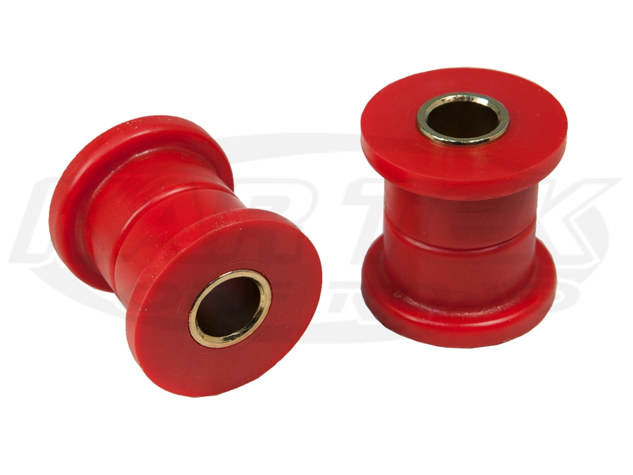 Prothane Red Pivot Bushings Pair, 1-1/8" OD, 1/2" Bolt - Kartek Off-Road