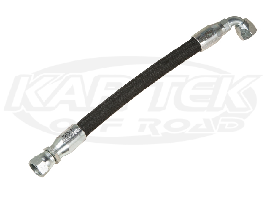 JIC to JIC w/ -8 Hose FJIC (ST) X FJIC (90°) 21.500" TLG - Kartek Off-Road