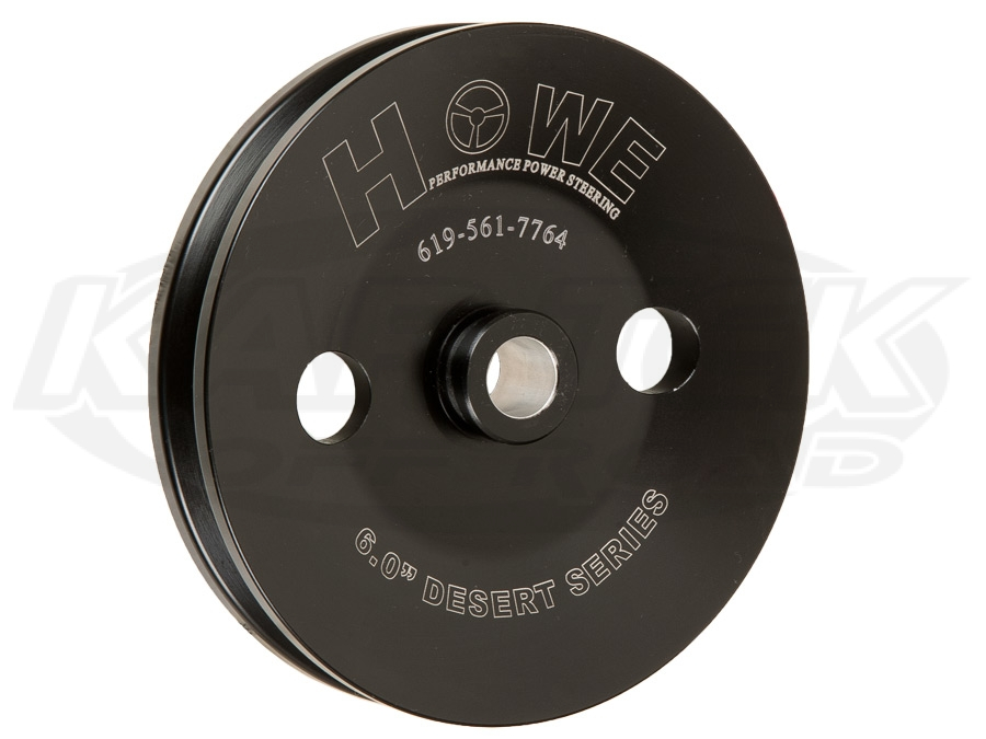 Howe Performance V Belt Groove Power Steering Pulley 6" Dia. For T/C ...