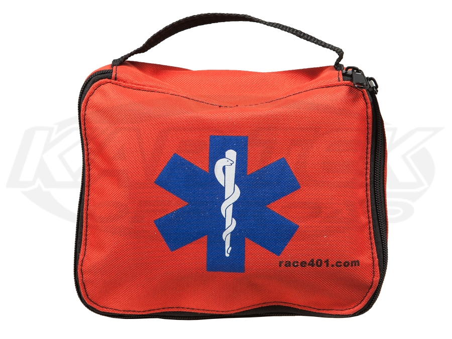 RACE401.COM 401-R Race Ready Offroad First Aid Kit With Velcro Strap On ...