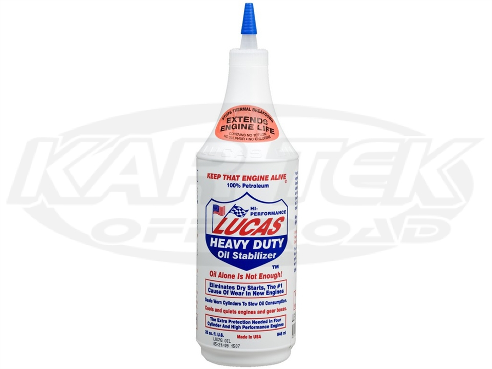 Lucas Oil Products 10001 Heavy Duty Oil Stabilizer Pure Petroleum Multi ...