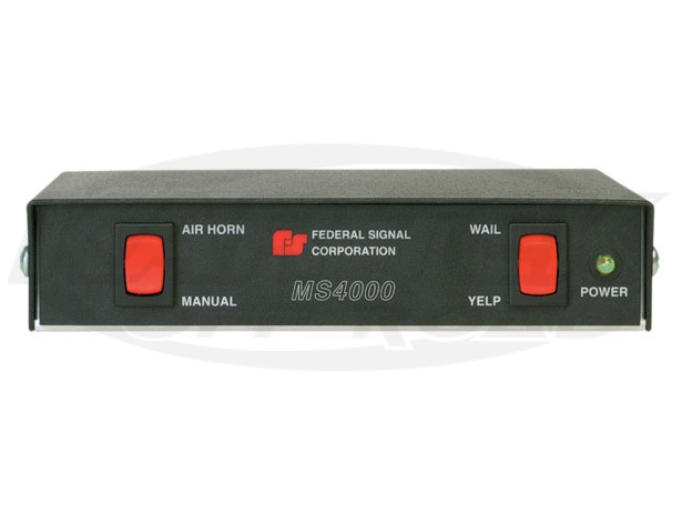 Federal Signal MS4000 100w In Dash Siren And Horn Controller For Use ...