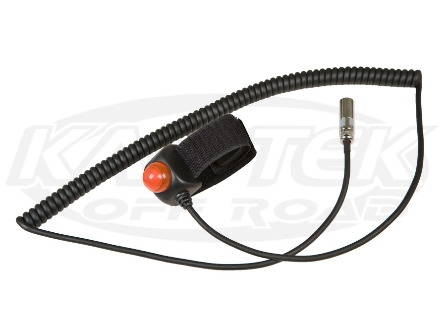Push To Talk Button - Heavy Duty Velcro Mounted With Cord & 3 Pin TA ...