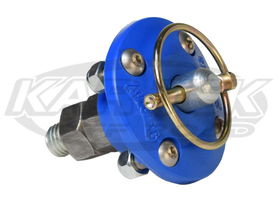 AutoFab Complete 2-9/16" Blue Urethane Hood Pin Bushing Assembly With Q ...