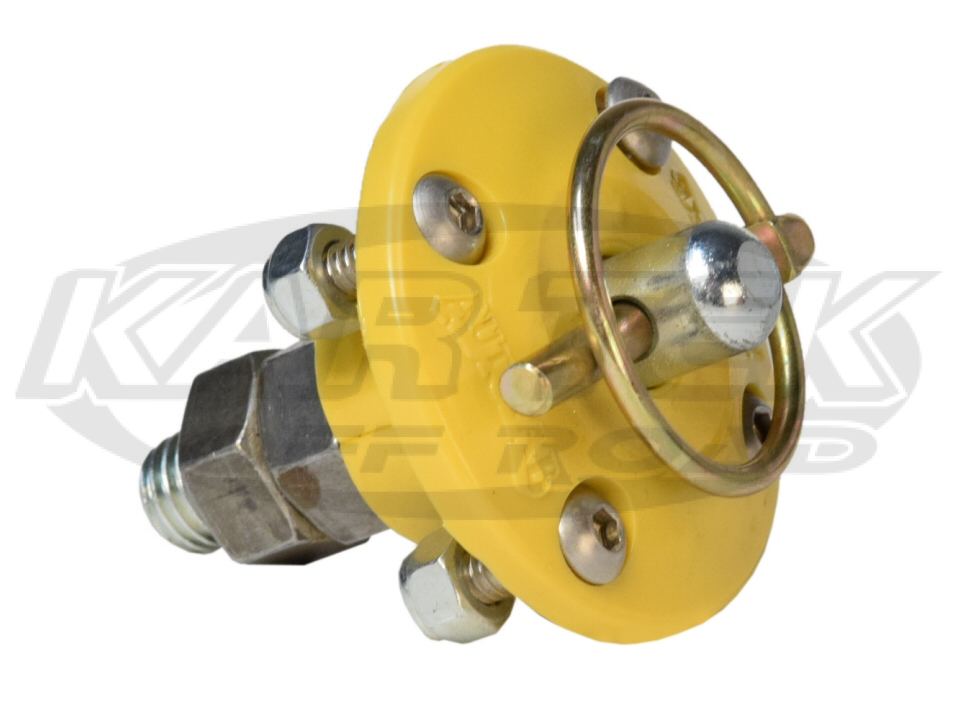 AutoFab Complete 2-9/16" Yellow Urethane Hood Pin Bushing Assembly With ...