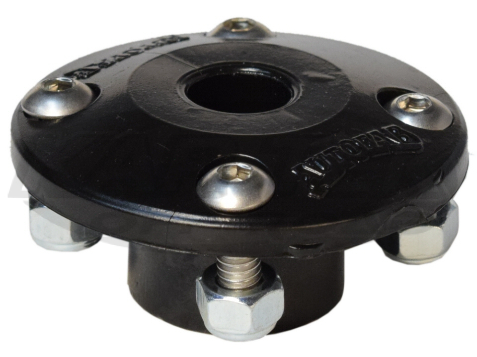 AutoFab Replacement 2-9/16" Black Urethane Hood Pin Bushing With Bolts ...