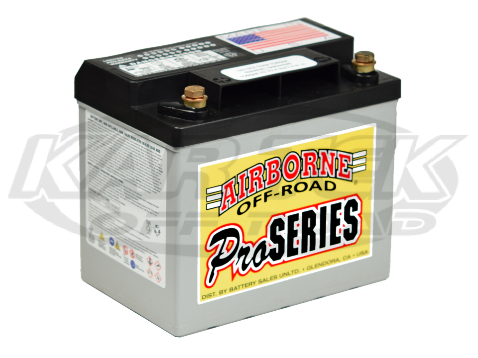 Group U1 Airborne Off-Road Pro Series 12v Battery Measures 7-1/2"W x 5 ...