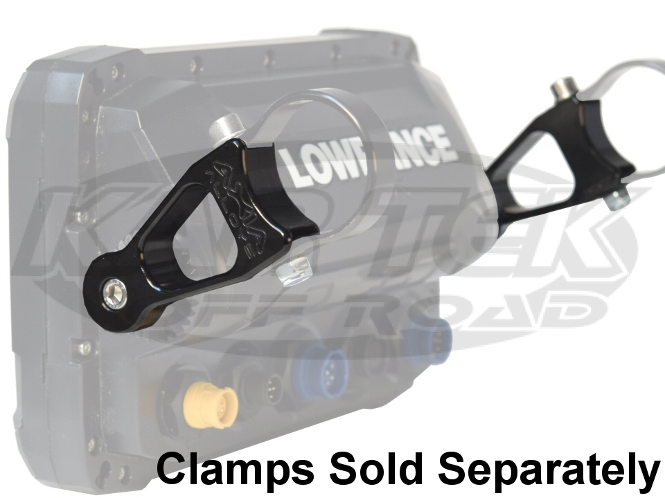Axia Alloys Black Anodized Lowrance GPS Roll Cage Mounts Includes 6mm-1 ...
