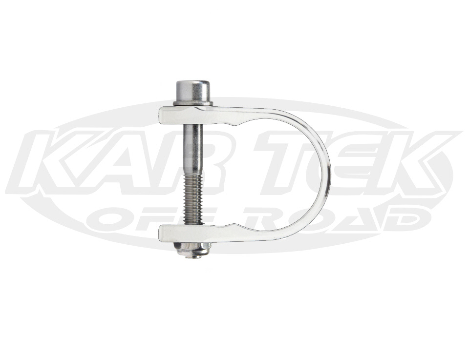 Axia Alloys 1.3" Inside Diameter Clear Anodized Billet Aluminum Clamp ...