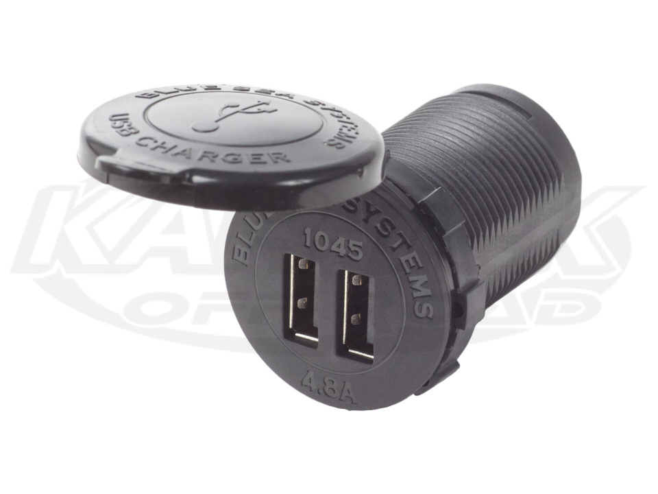 Blue Sea Systems Quick Charge Dual USB Power Outlet Sockets 12 Volt 4.8 ...
