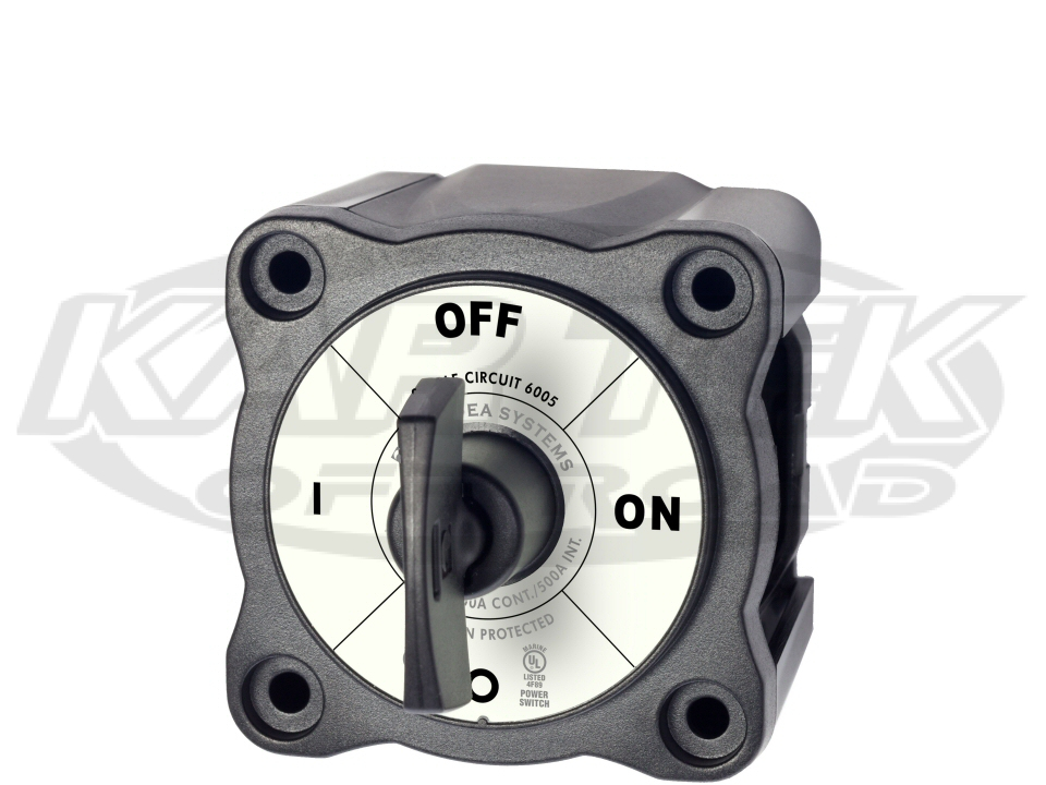 Blue Sea Systems M-Series Black Single Battery Cut Off Isolator Switch ...
