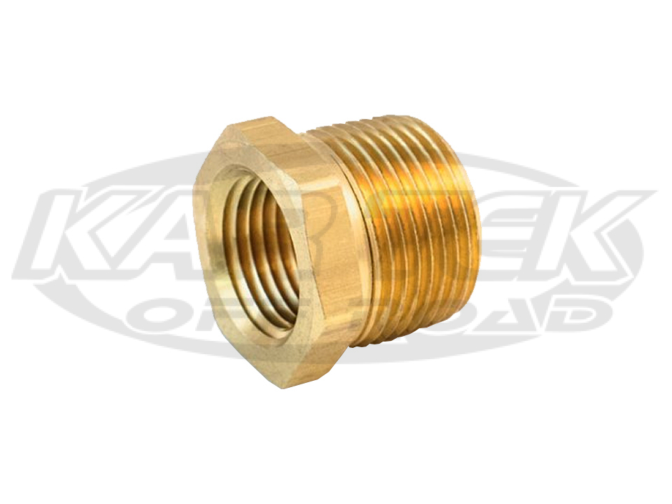 Brass 3/8" NPT Male To 1/4" NPT Female National Pipe Taper Reducer ...