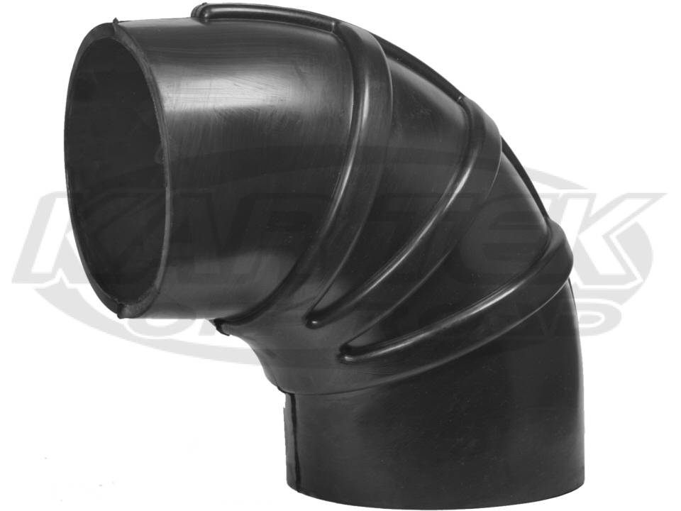 Mission Rubber Black 90 Degree Elbow Intake Hose 5" Inside Diameter ...
