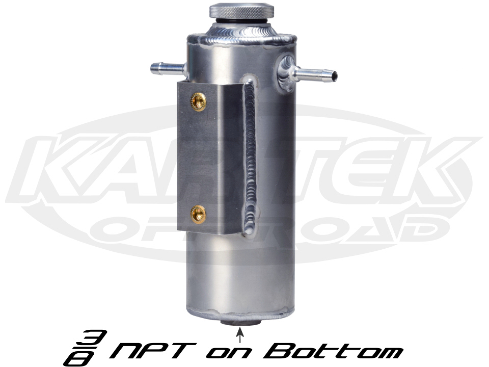 CBR Performance Products Satin Finish Aluminum 1 Quart Radiator ...