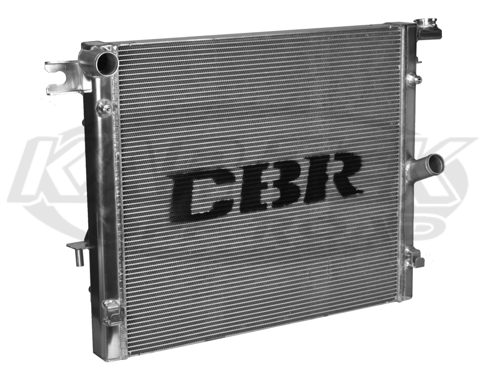 CBR 2007 to 2017 Jeep JK Aluminum Radiator For Use With OEM Stock Fan ...