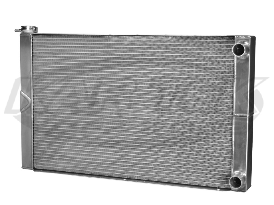 CBR 31x19 Dual Pass Aluminum Radiator Without Fans With Left Side Fill ...