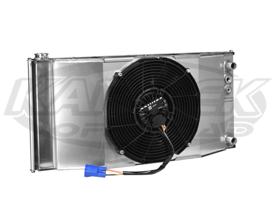 CBR Can-Am Maverick X3 Side-by-Side Dual Pass Aluminum Radiator With ...