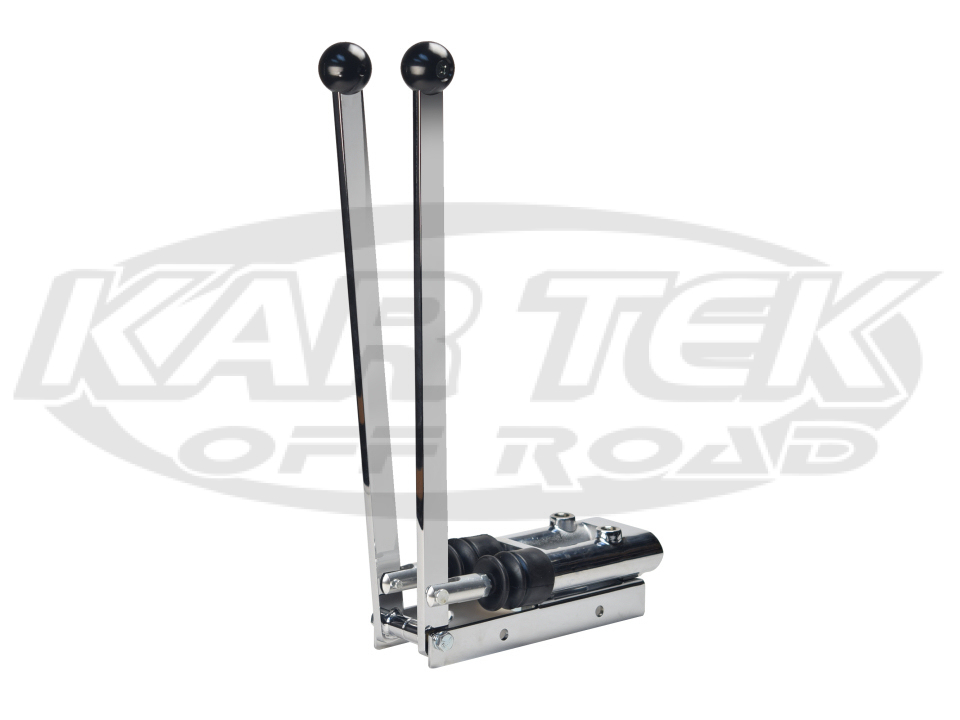 EMPI 16-2542 - 3/4" Bore Dual Upright Handle Steering Brake - Kartek ...