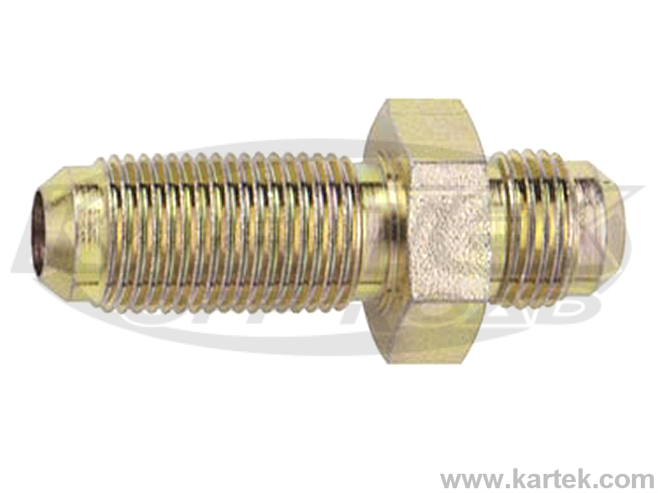 Fragola AN -6 Male To AN -6 Male Steel Straight Bulkhead Union Adapter ...