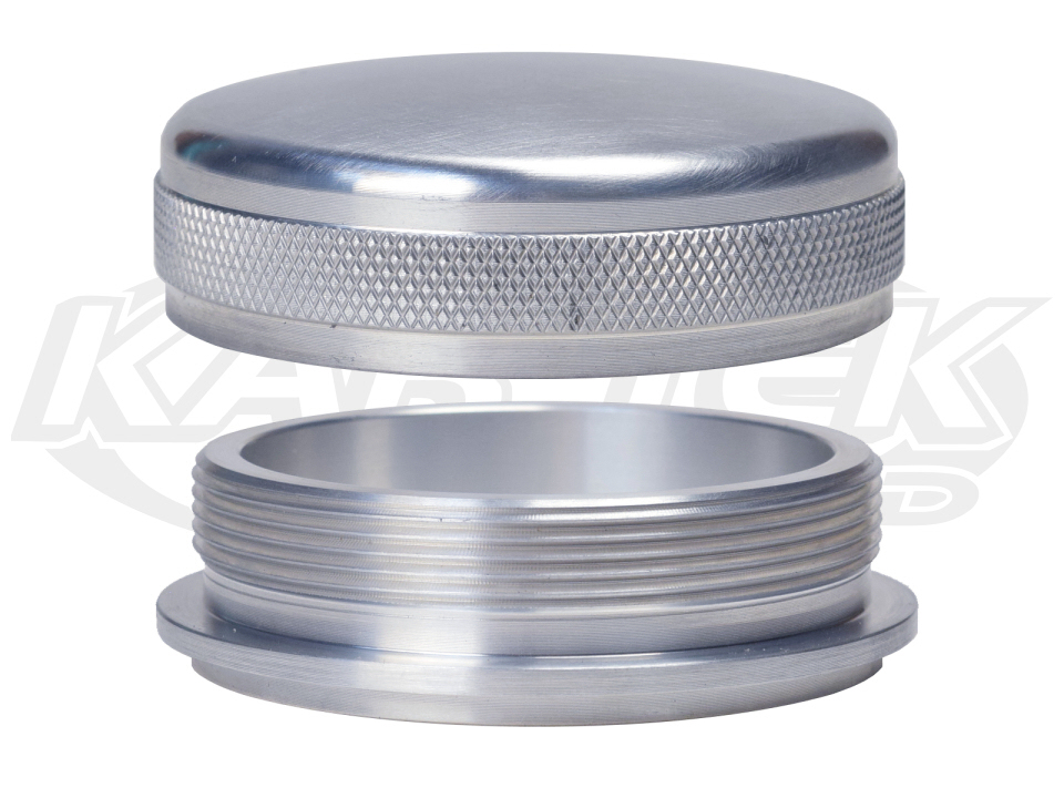 Full-Bore Race Products Billet Aluminum Fuel Cap With Aluminum 2-1/2 ...