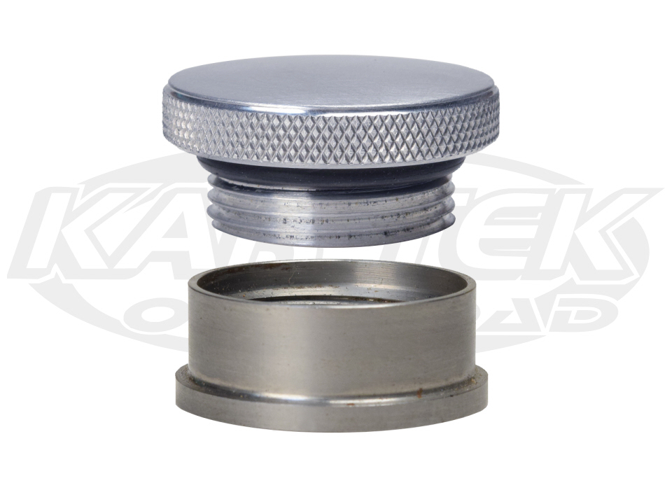 Full-Bore Race Products Billet Aluminum Miniature Oil Cap With Steel 1 ...