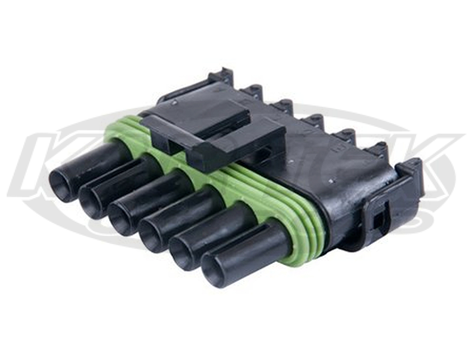 GM Weatherpack 6 Circuit Wires Tower Housing Connector Requires Female ...