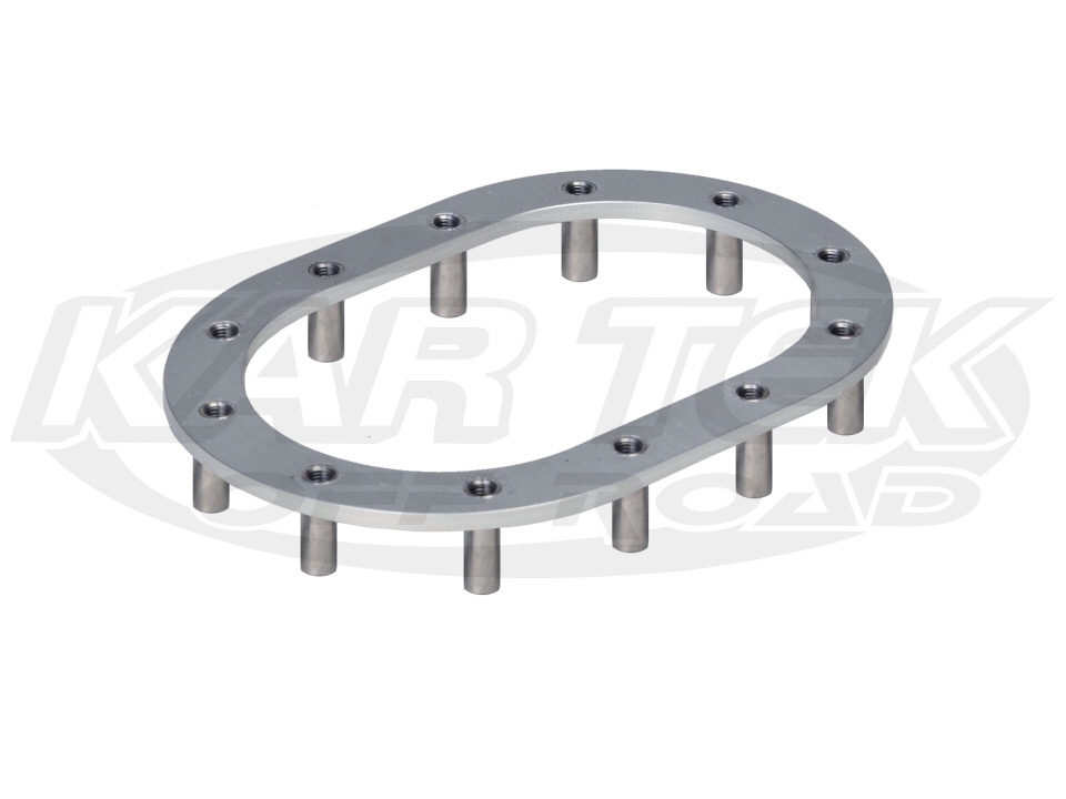 Harmon Racing Cells 4"x6" Inside Diameter 12 Bolt Aluminum Nut Plate ...