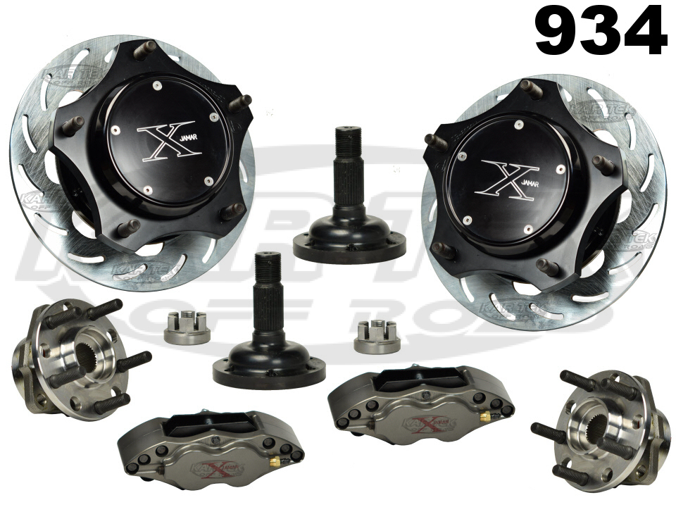 Jamar Performance Pro-X Porsche 934 Rear Micro Stub Brake Kit With 4 ...