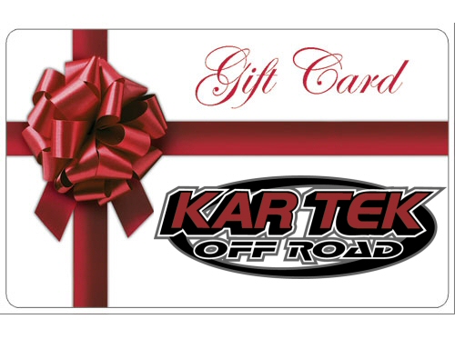 Kartek.com Gift Certificate For $40 - Kartek Off-Road