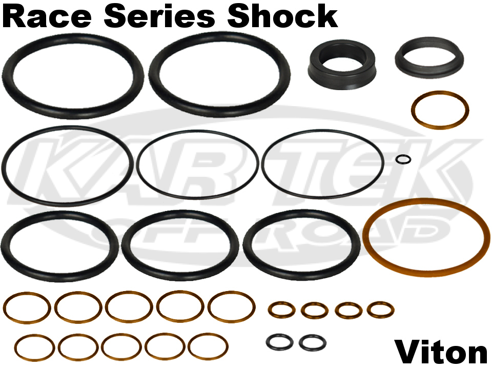 King Shocks 45000-901 Pure Race Series Viton 4.5" Shock O-Ring Rebuild ...