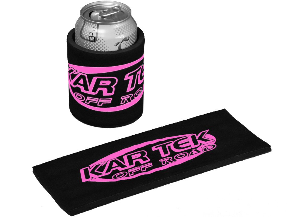 Kartek Off-Road Snap-On Drink Koozie With Pink Kartek Logo - Kartek Off ...