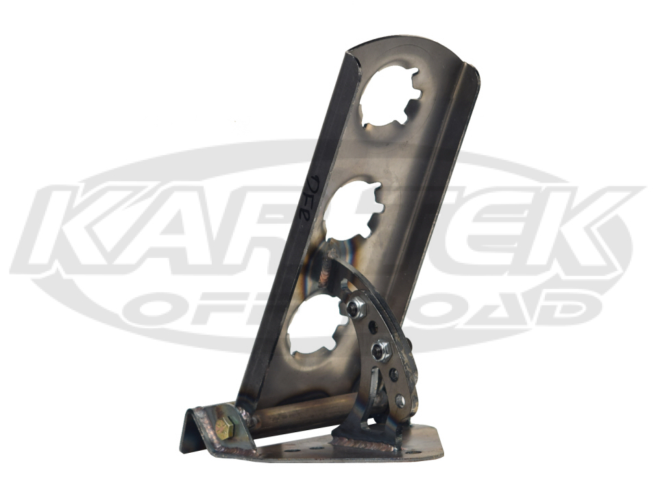 Kartek Off Road Driver Left Foot Rest Dead Pedal With Heel Stop And Adjustable Angle Kartek Off Road