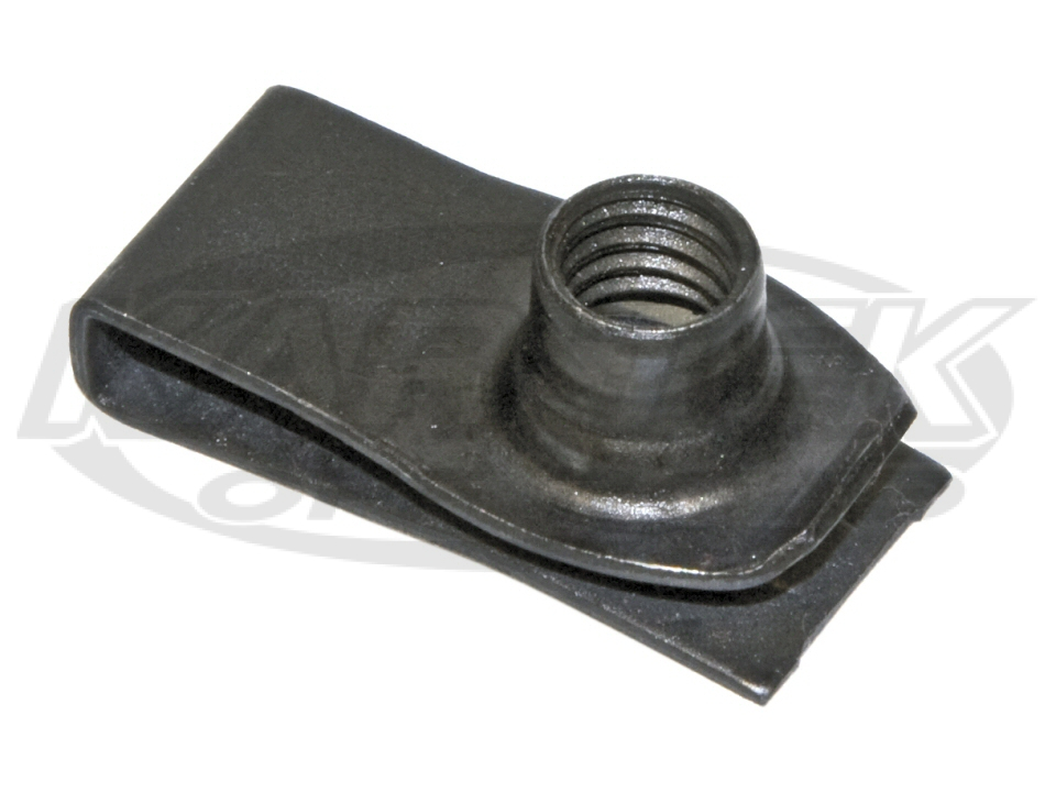 Replacement 1/4-20 Coarse Thread Clip On U-Nut 0.531" Inside Edge To ...