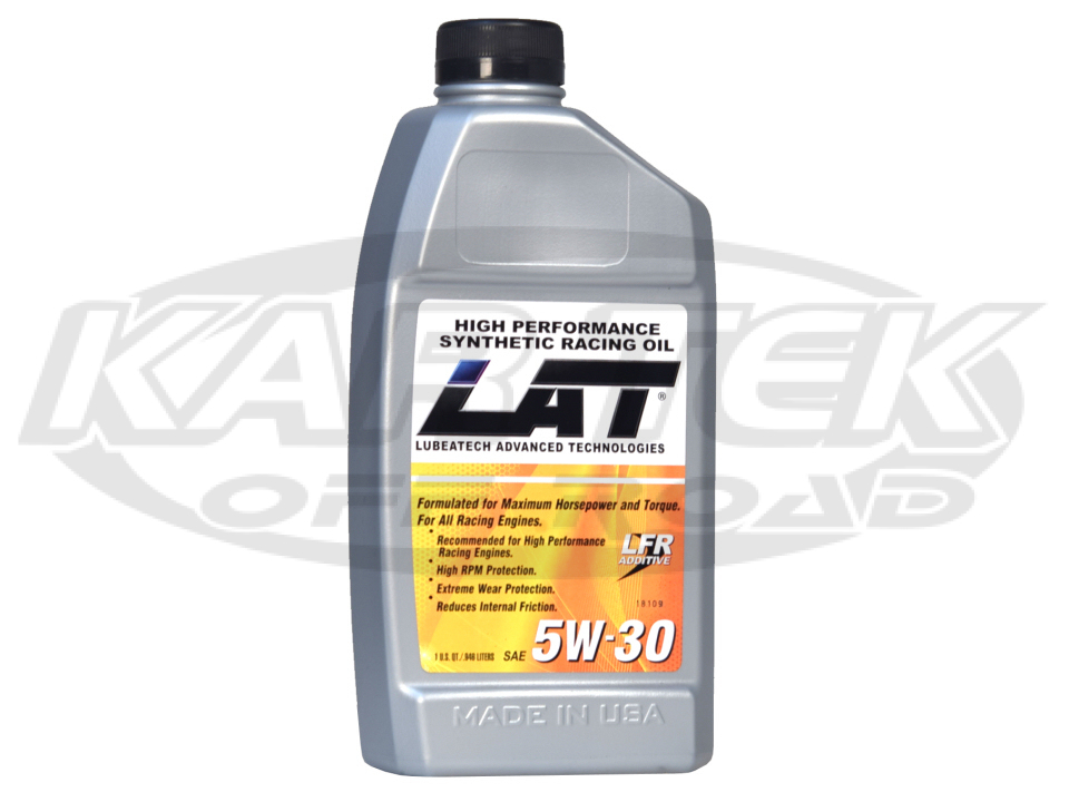 LAT Racing Oils 5w30 High Performance Synthetic Engine Oil With LFR ...