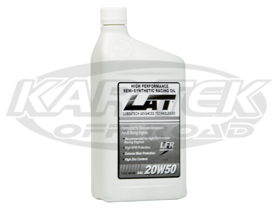 LAT Racing Oils 20w50 High Performance Semi-Synthetic Engine Oil With ...
