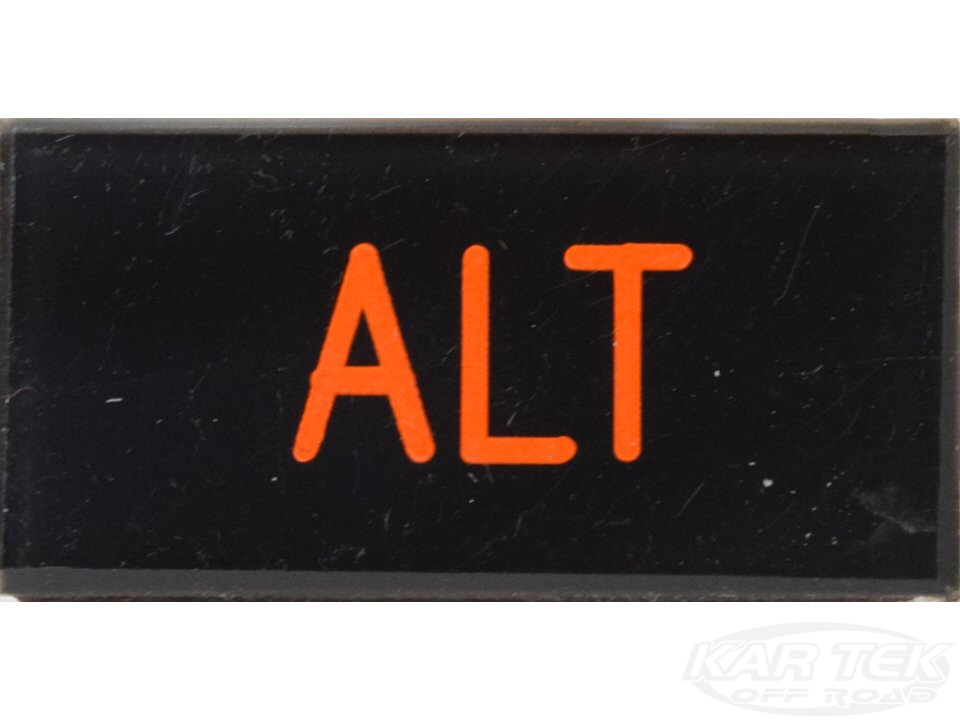 ALT Dash Badge Self Adhesive ID Label For Your Indicator Lights Or ...