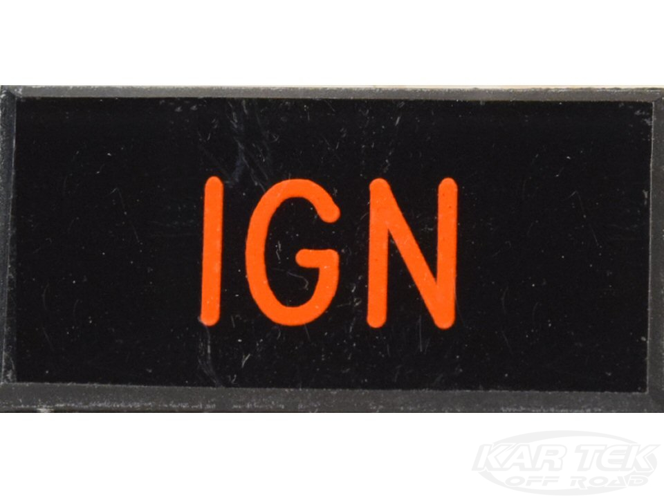 IGN Dash Badge Self Adhesive ID Label For Your Indicator Lights Or ...