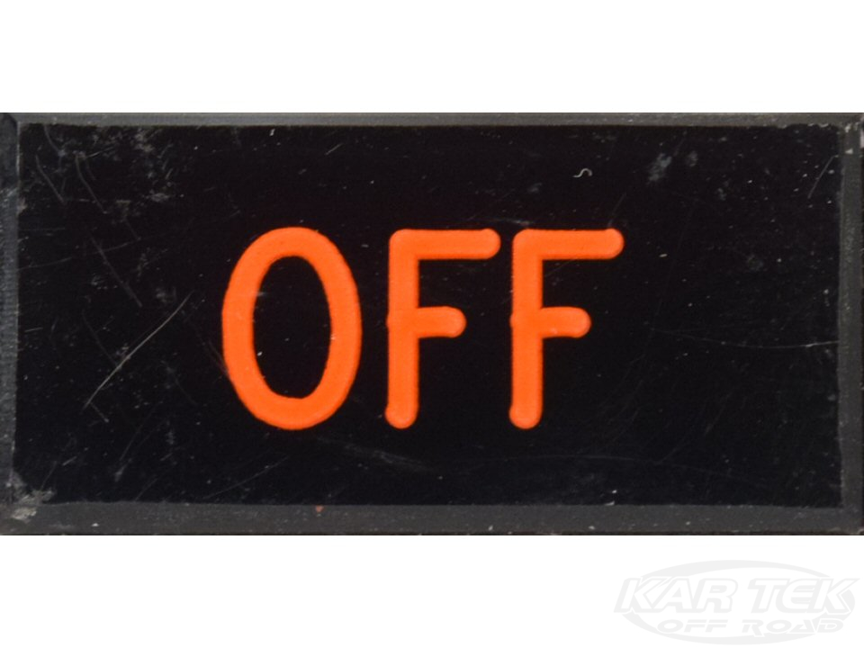OFF Dash Badge Self Adhesive ID Label For Your Indicator Lights Or ...