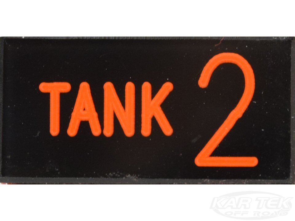 TANK 2 Dash Badge Self Adhesive ID Label For Your Indicator Lights Or ...