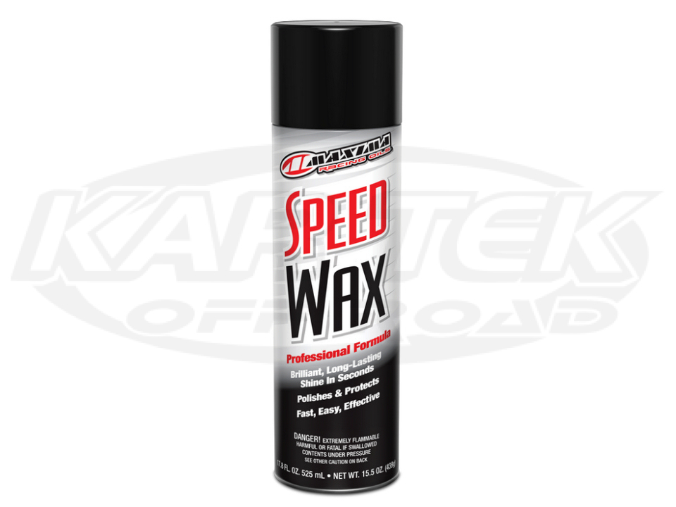 Maxima Racing Oils Speed Wax Professional Formula Spray Wax 17.8oz Can ...