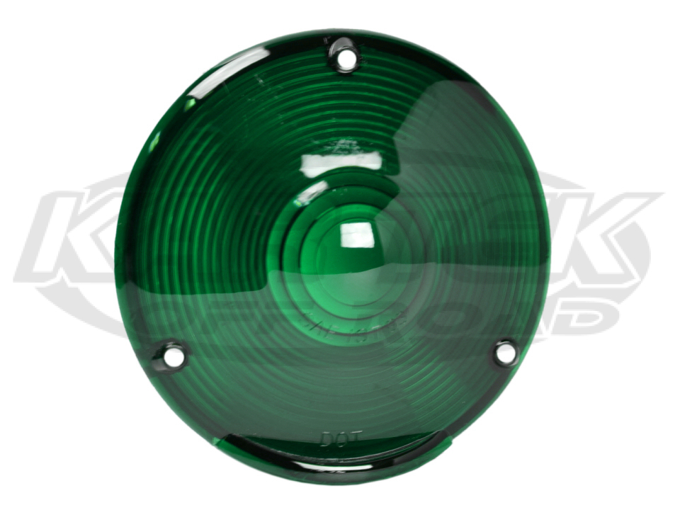 New Desert Racing Requirement Replacement Green 4" Round Stem Mount ...