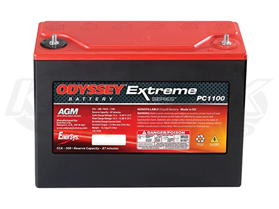 Odyssey PC1100 Battery With Right Side Positive Battery Post 500 CCA ...
