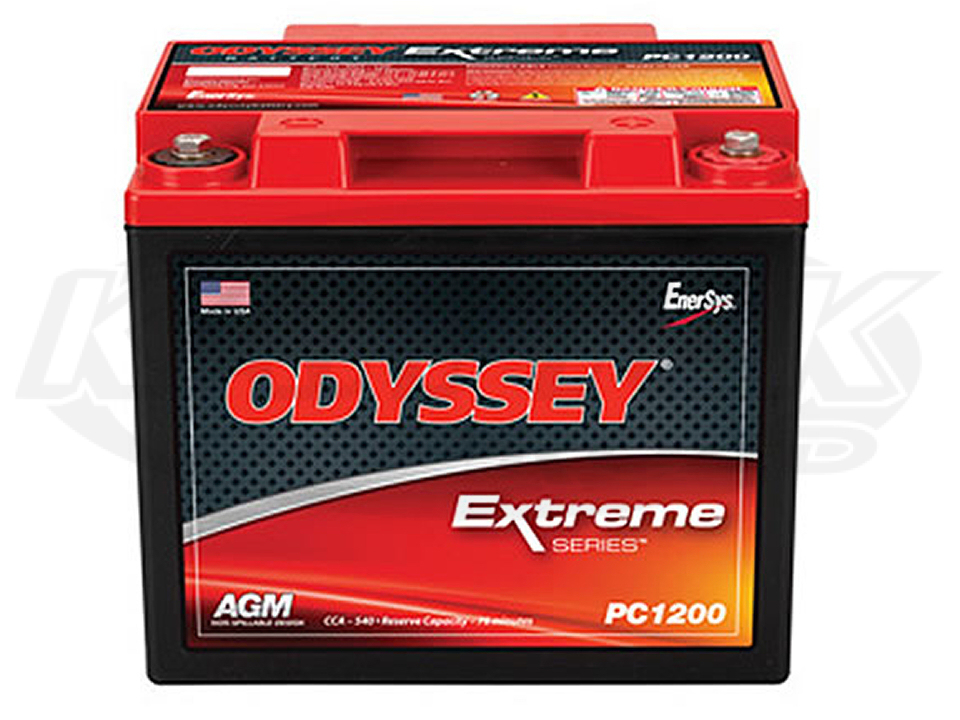 Odyssey PC1200 Series Battery 12v - 540 CCA - 1200 PHCA With m6 ...
