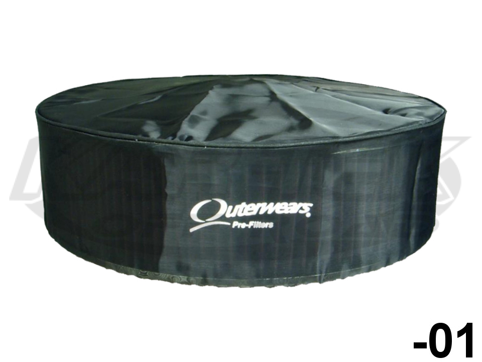 Outerwears Round Cylindrical Pre-Filter Cover 14" Diameter 6" Tall With ...